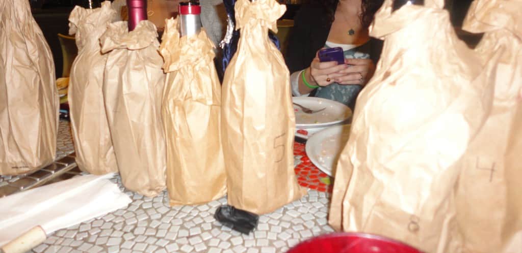 Brown Bagging: A Blind Tasting Experience - DallasWineChick.com
